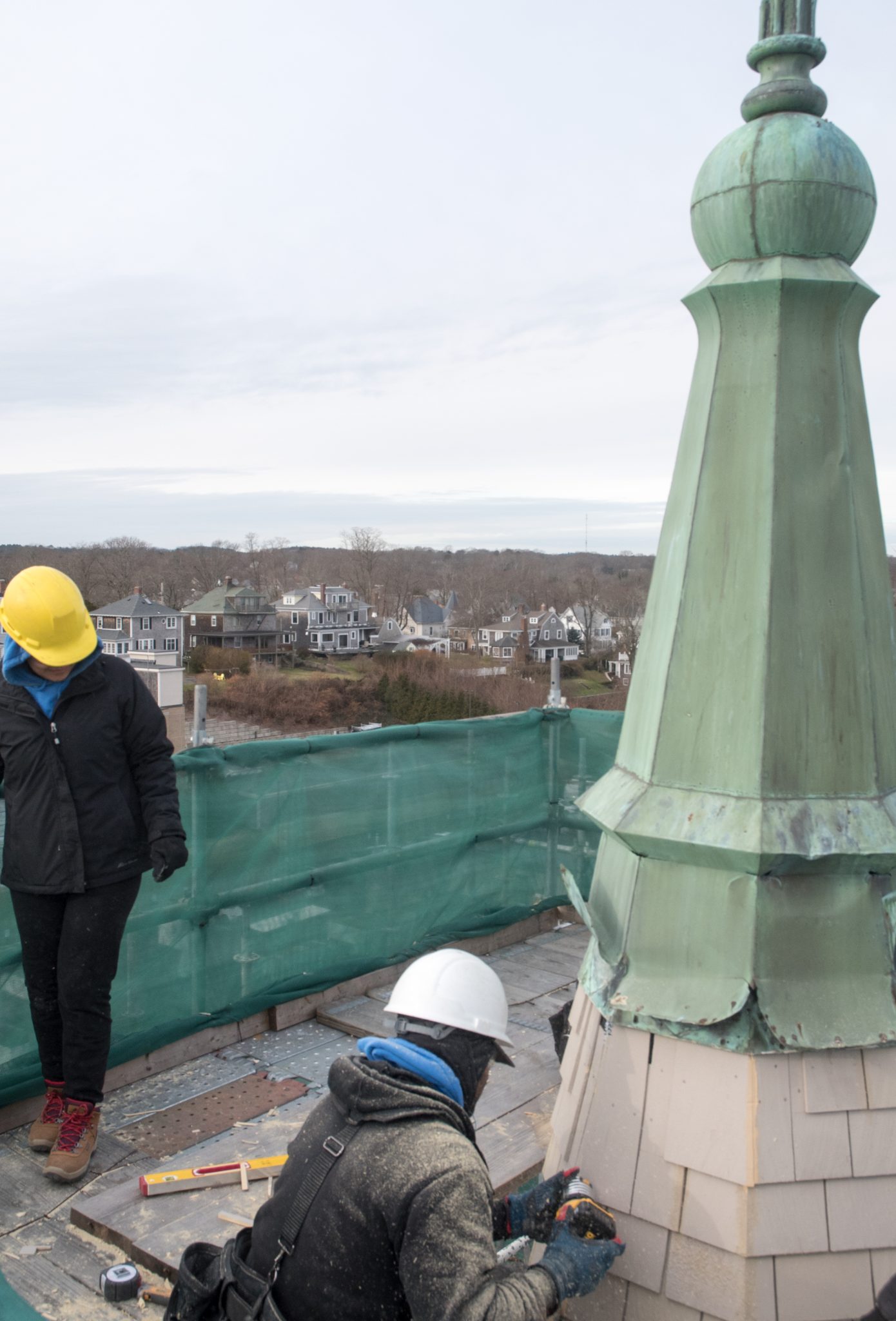 High and mighty: Inside (and on top of) the Spire renovation project ...
