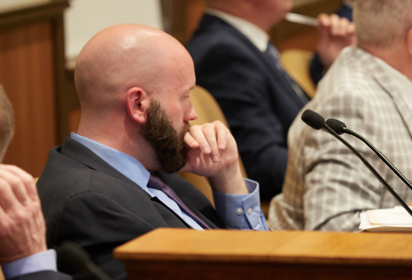 Canty says reporter could face years in prison for not announcing he ...